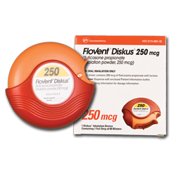 Flovent 250mcg packaging